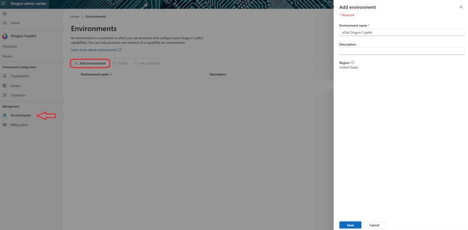 How to set up your Dragon Admin Center